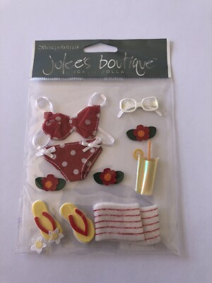 jolees boutique Scrapbooking stickers “Beach Bikini” | eBay
