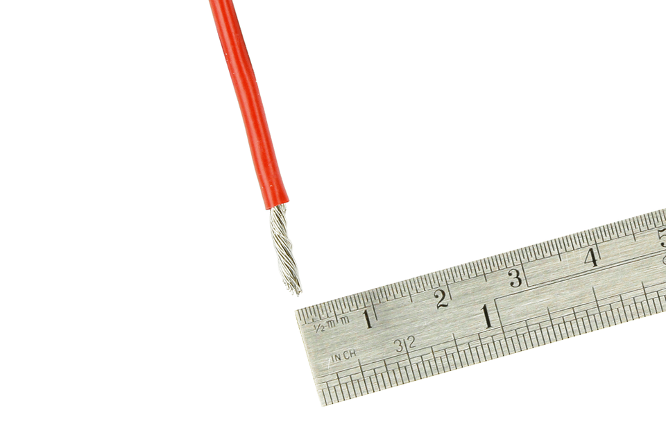 DCC Concepts ~ Track Power Bus Wire ~ 25m of 2.5mm (13 Awg) ~ Red ~ DCW ...
