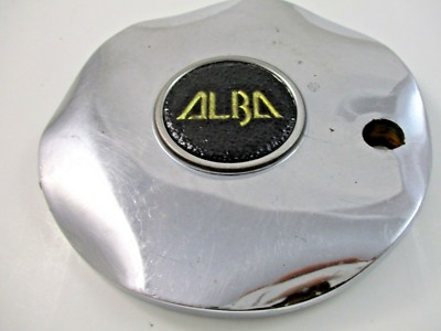 ALBA/ UNKNOWN USED! CHROME CUSTOM WHEEL CENTER CAP* #NO ID# ( FOR 1 CAP ...