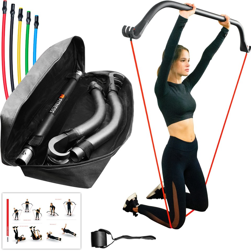 Portable Gym Set - Home Gorilla Fitness Band Training Home Gym Bow | eBay