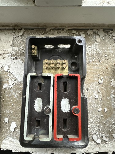 Wylex Bakelite Vintage Fuse Box 2 Way | eBay UK