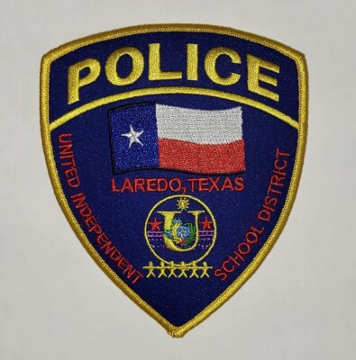 Laredo Texas School District Police Department Shoulder Patch - LEO TX ...