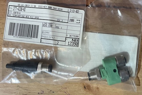 Phoenix Contact Circular Connector Distributor Y-Shaped and 120 ohm ...