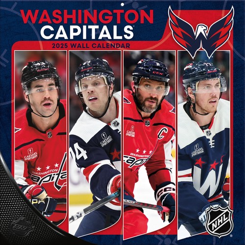 Washington Capitals 2024-2025 12- x 12- Team Wall Calendar | eBay
