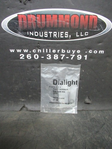 NEW IN BAG DIALIGHT 508-7438-504 INDICATOR LIGHT **WARRANTY INCLUDED ...