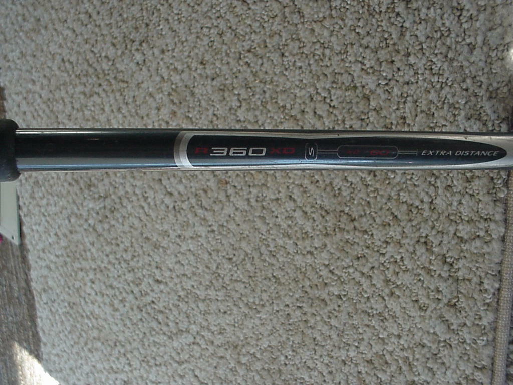 46.5 IN TAYLORMADE R360 XD 10.5 DRIVER GOLF CLUB LITTLE ROUGH W NEW ...