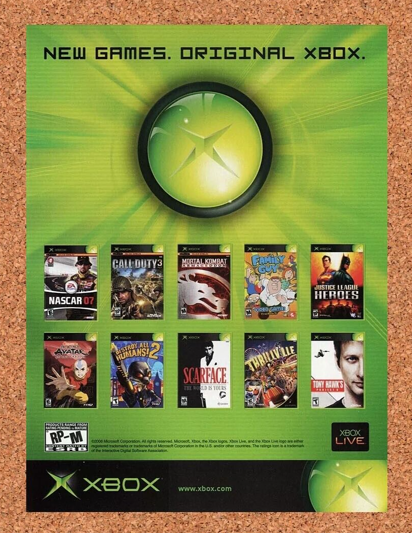 Original Xbox Live Logo