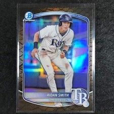 2025 Bowman - Chrome Prospects Aidan Smith #BCP-81 Red Reptilian ...