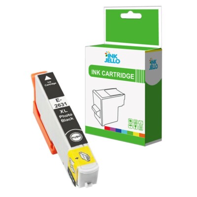 Photo Black Ink Cartridge For Epson XP-510 XP-520 XP-600 XP-605 XP-610 ...