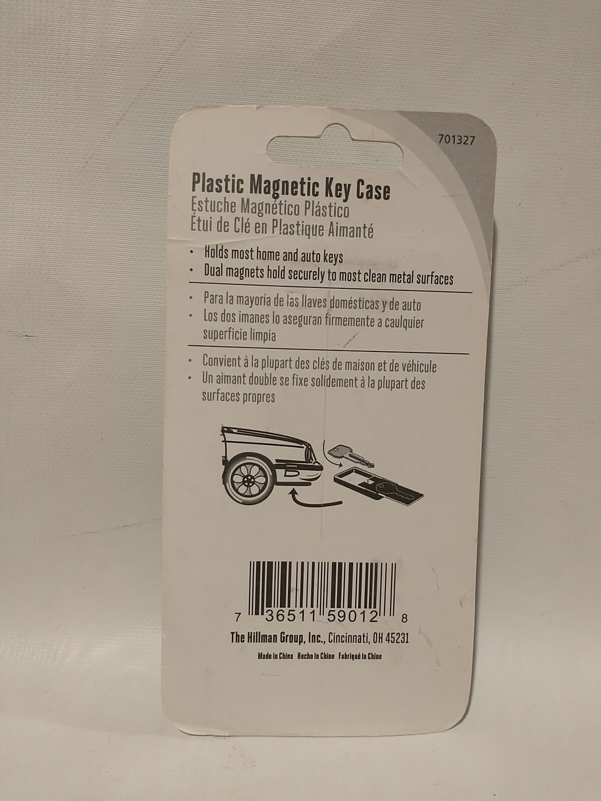 Hillman Hide A Key Box Car Magnetic Key Holder Locker Plastic Hider ...