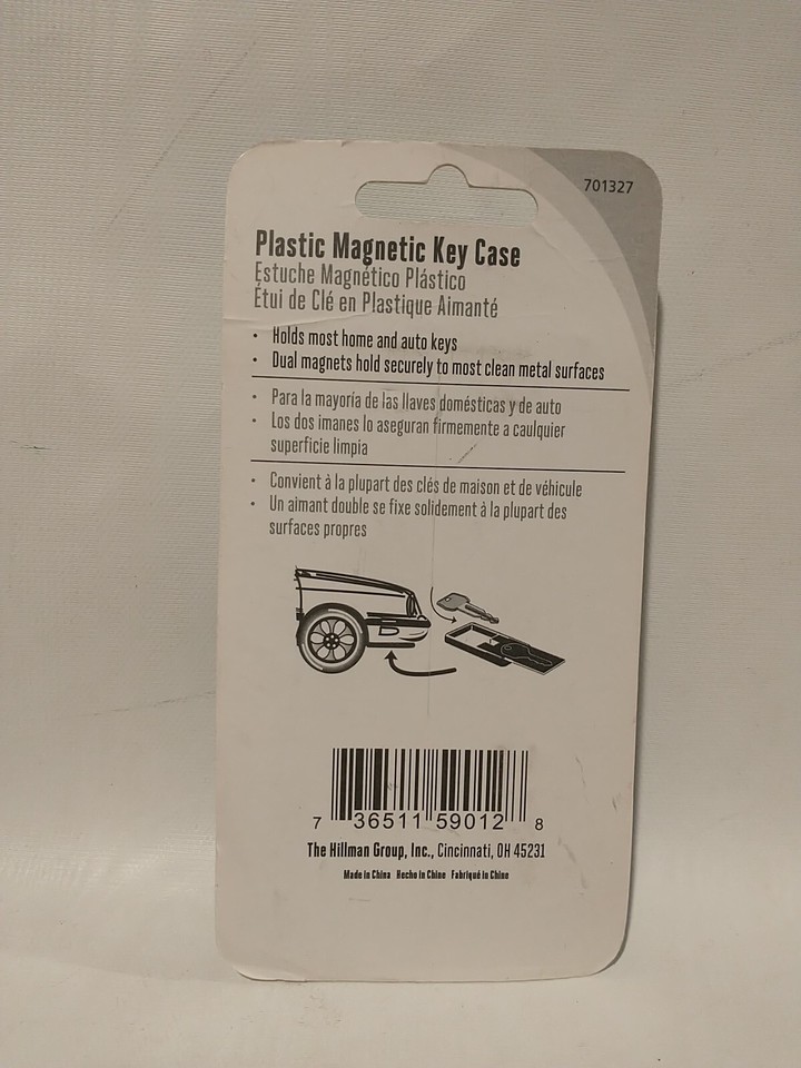 Hillman Hide A Key Box Car Magnetic Key Holder Locker Plastic Hider ...