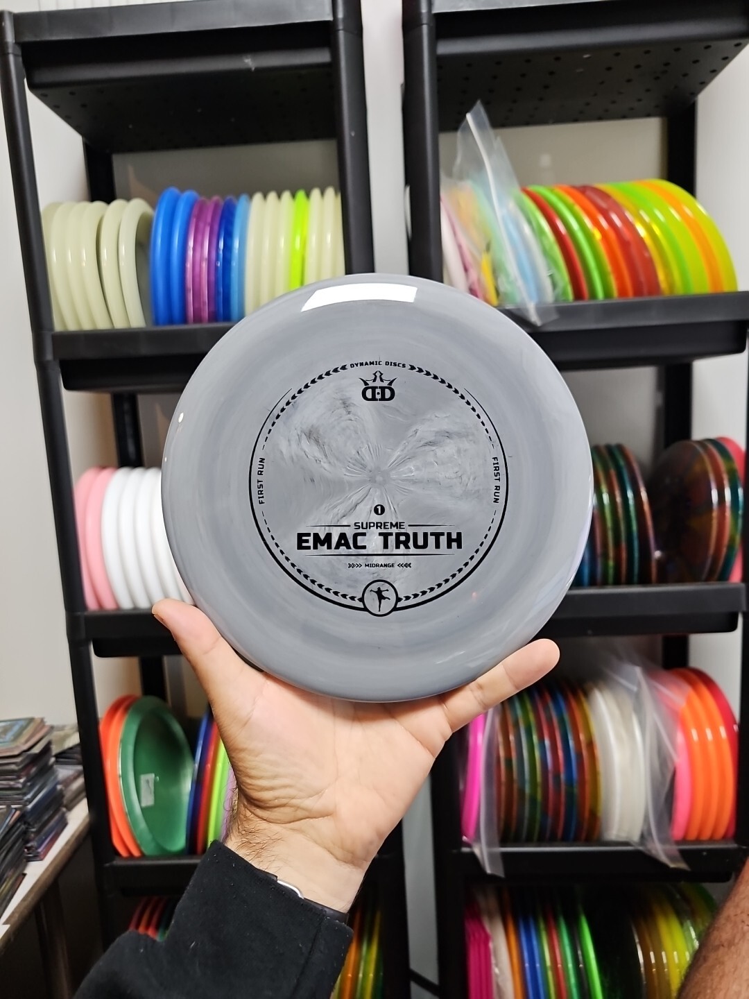 First Run Supreme Emac Truth 177g #4 Dynamic Discs Disc Golf Trilogy ...