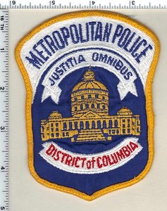 District of Columbia Metropolitan Police (Washington, DC) Shoulder ...