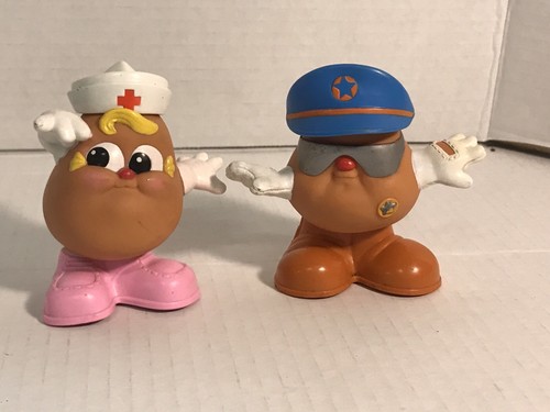 mini mr potato head spud kids wendys kid meal toys 80s v4192 | eBay