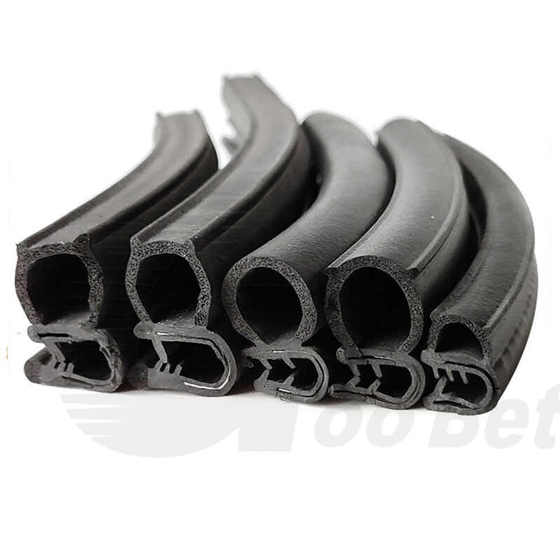 Car Finned Rubber Edge Trim Seal U Profile Van Boat Truck Door Bonnet ...