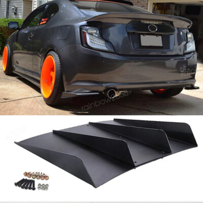For Scion xB xA tC Coupe 05-16 Gloss Rear Bumper Spoiler Diffuser ...