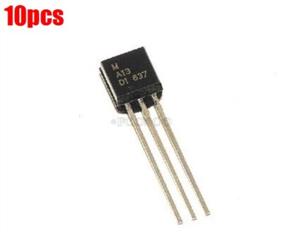 10Pcs MPSA13 Npn 0.5A/30V TO-92 Darlington Transistor iq | eBay