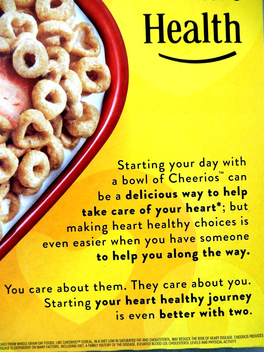 Cheerios Box Heart