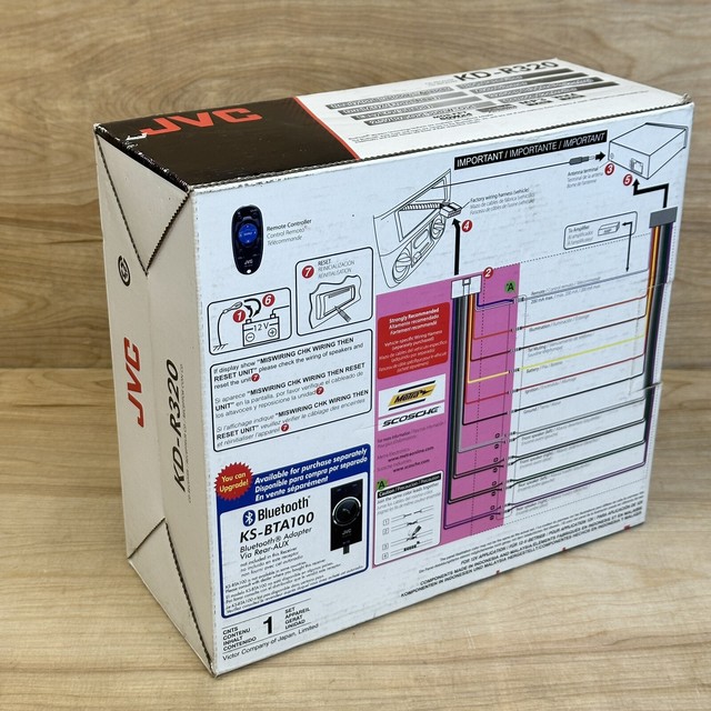 JVC KD-R320 CD Player In Dash Receiver for sale online | eBay