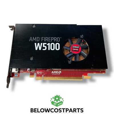Dell AMD FirePro W5100 4GB GDDR5 PCIe Video Card – 4x DisplayPort ...