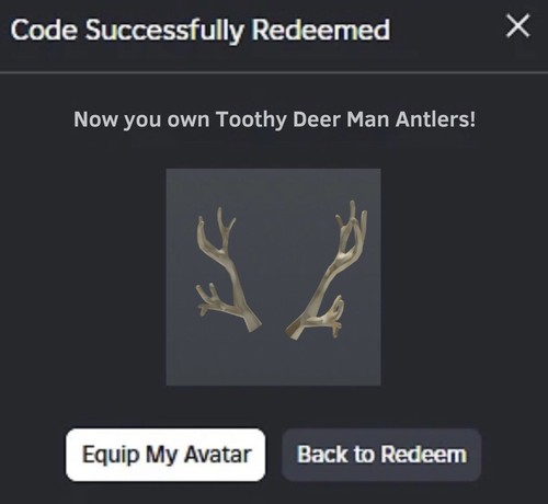 Robl0x | Toothy Deer Man Antlers Hat Moose Celebrity Series 4 - RARE ...