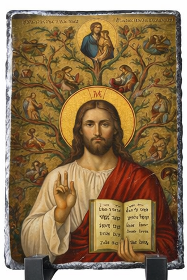 Christ the True Vine Slate Icon – Orthodox Christian Faith & Devotion ...