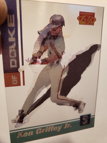 Ken Griffey Jr/Barry Bonds 1995 Sportflix Double Take #9 | eBay