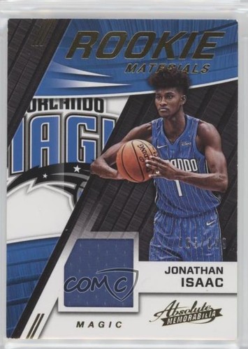 2017-18 Panini Absolute - Rookie Materials #RM-JIS Jonathan Isaac /199 ...