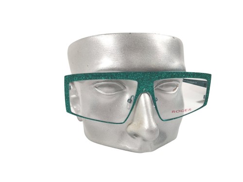 Roger Eye Design Eyeglasses Frames Diva Miller Glitter Green Limited ...