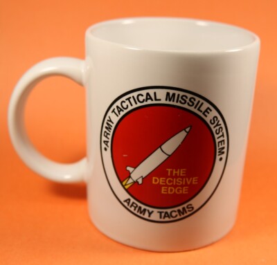 Used Coffee Mug - Army Tactical Missile System ATACMS Joint Firing 1994 ...