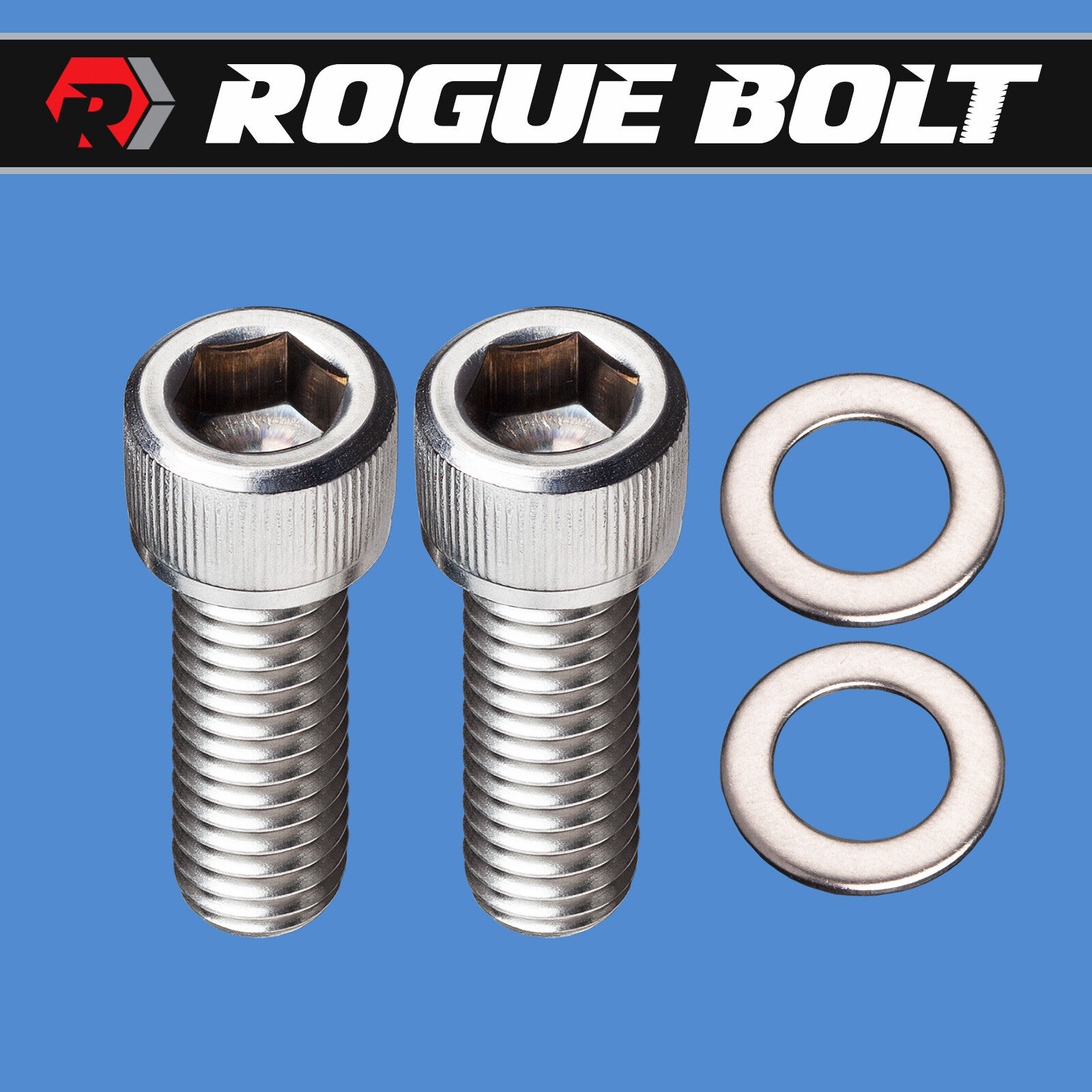 BBC FUEL PUMP BOLTS STAINLESS STEEL KIT BIG BLOCK CHEVY 396 402 427 454 ...