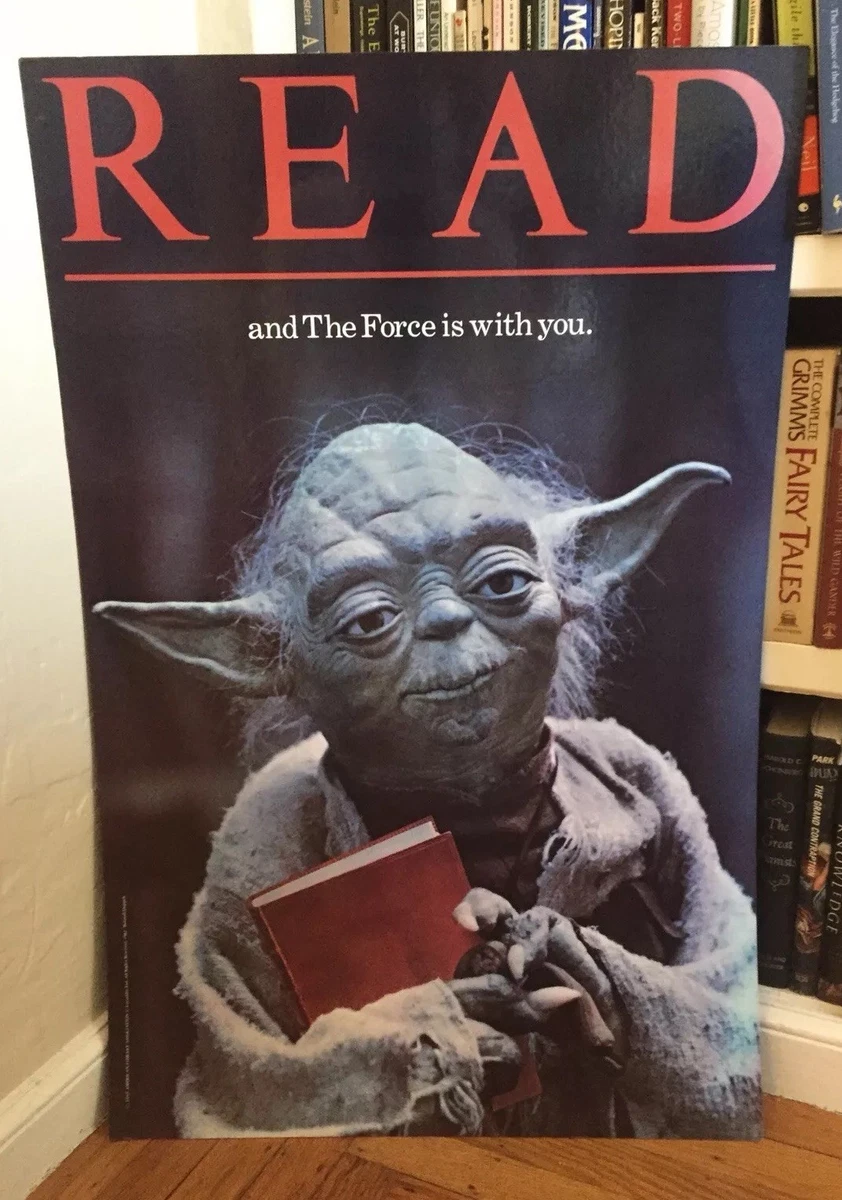 Yoda Read Poster