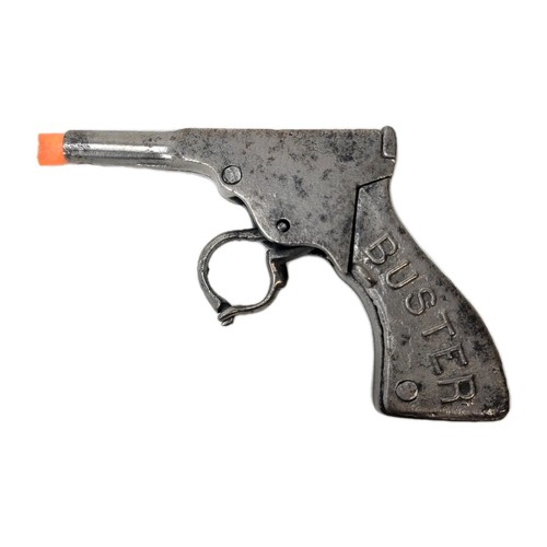 Great old original cast iron "Buster" Toy Cap Gun by Kilgore 1910 *** 3 ...