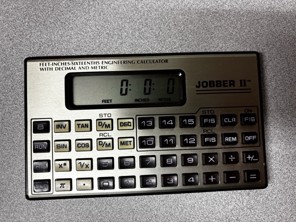 Jobber II CALCULATOR | eBay