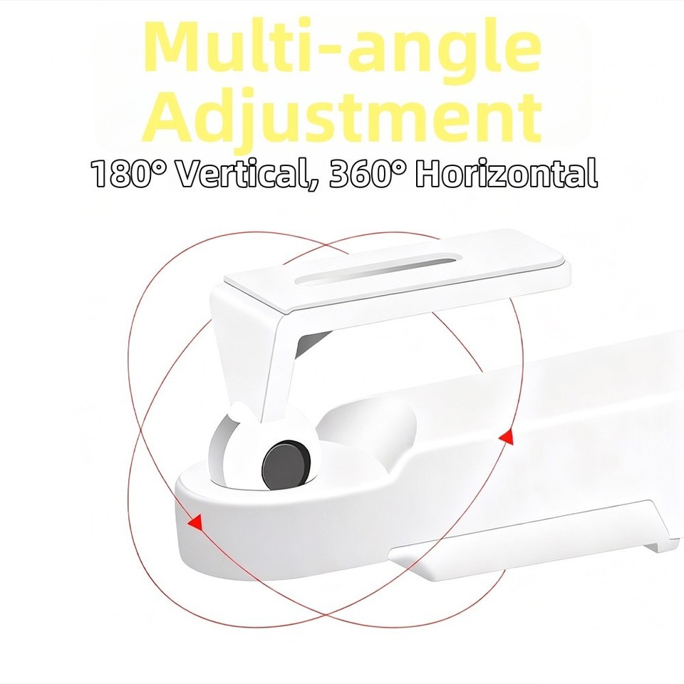 Ceiling Wall Bracket 360 Camera Mount Aluminum Alloy Patented Duckbill ...