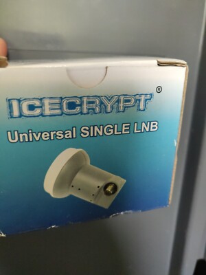 Icecrypt Universal Single Output 40mm LNB Black | eBay UK