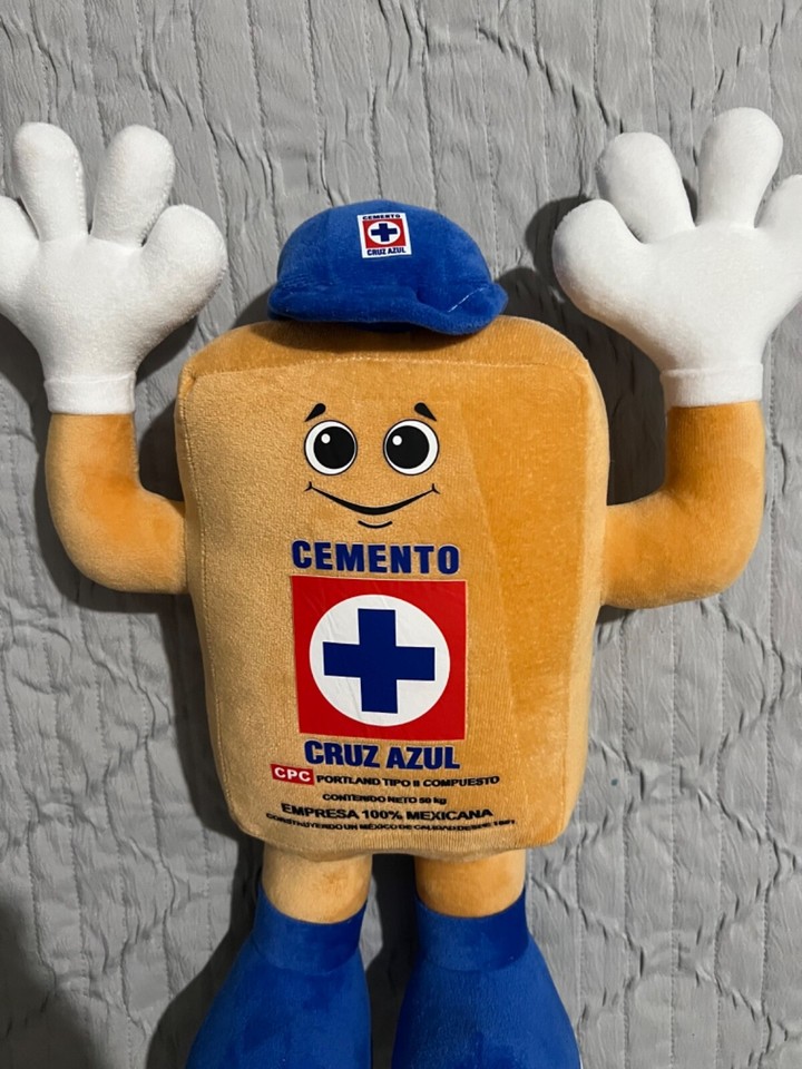 STUFFED ANIMAL “COSTALITO ” MASCOTA DEL EQUIPO CRUZ AZUL MEXICO 15 IN ...