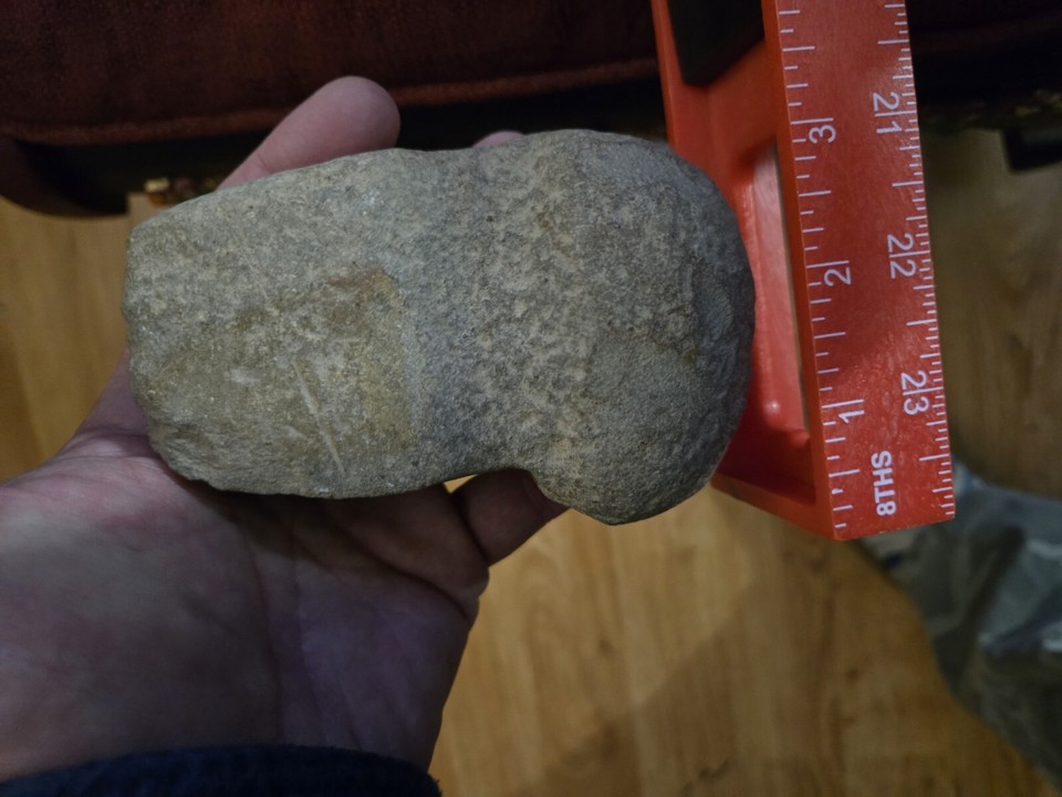 Beautiful Archaic Period Native American Stone Axe Head Iowa Over 3,000 ...