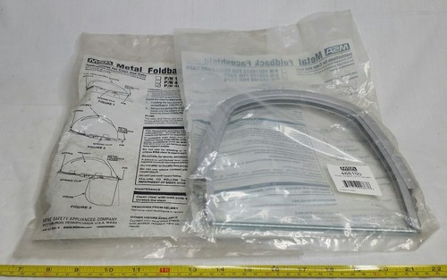 Lot of 2, MSA, Metal Foldback Faceshield Frame, 4MD88, 488160, skbawa ...