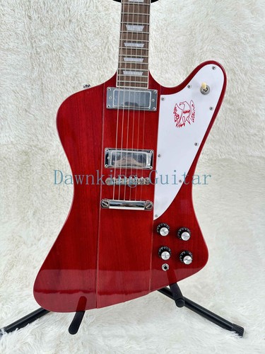 Cherry Red Firebird Electric Guitar Rosewood Fretboard 2H Pickups FR ...