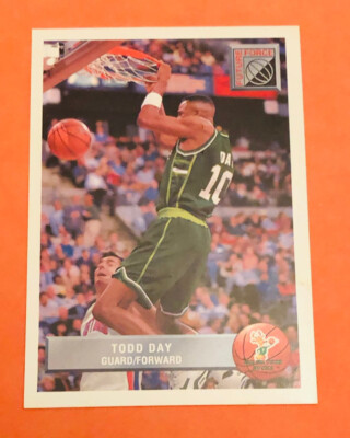 Todd Day 1992-93 Upper Deck McDonalds Future Force #P48 Milwaukee Bucks ...