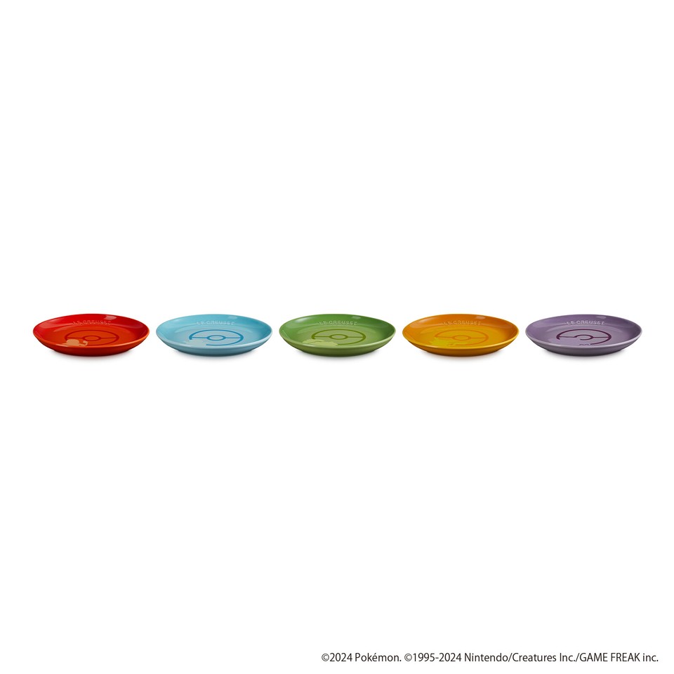 Le Creuset Pokemon Collection 2024 Pokemon Sphere Plate Dish 17cm/6.7in ...