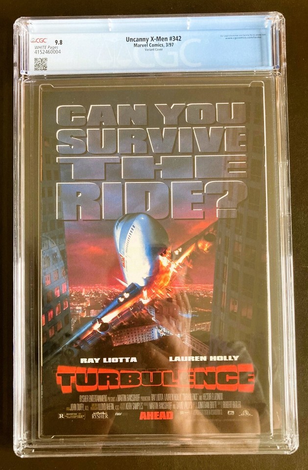 Uncanny X-Men #342 Rogue Variant Cover CGC 9.8 White Pages Marvel 3/97 ...