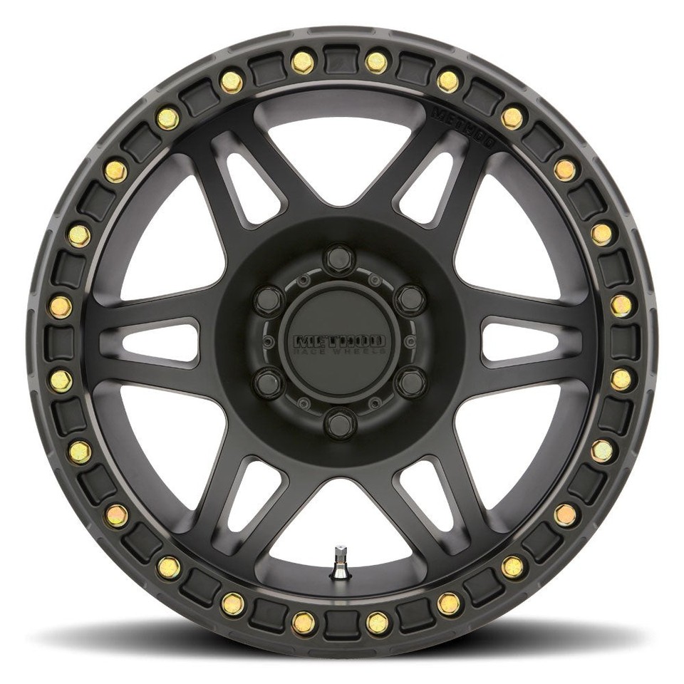 Method MR106 Beadlock 17x9 -44mm 6x5.5 108mm CB Matte Black Wheel | eBay