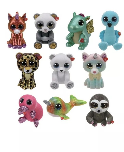 3 X TY Mini Boos Series 1 Hand Painted Collectible Figures Blind Boxes ...
