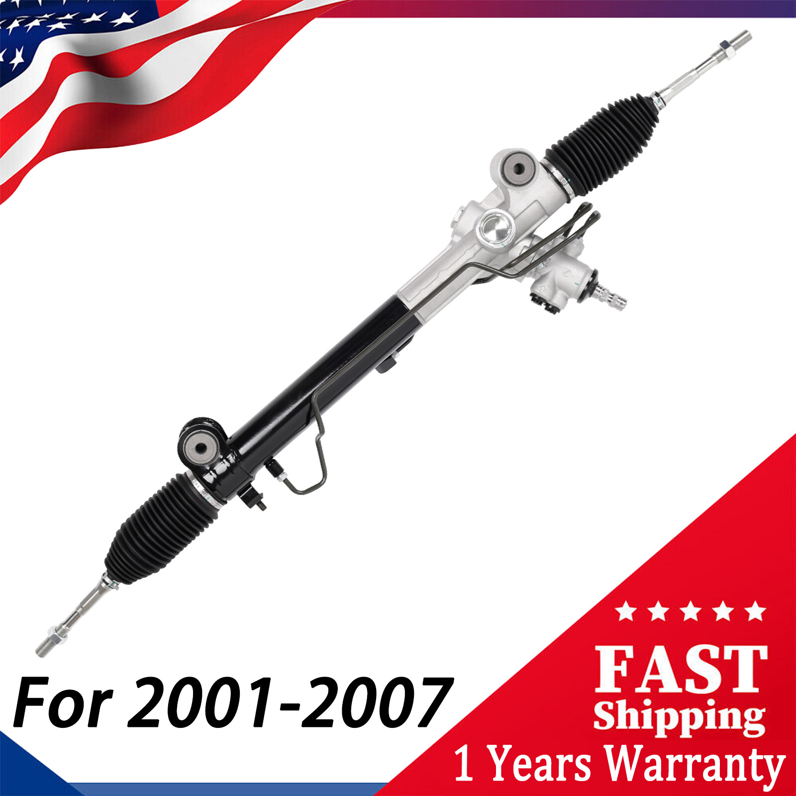 Power Steering Rack + Pinion for 2001-2007 Toyota Highlander Lexus ...