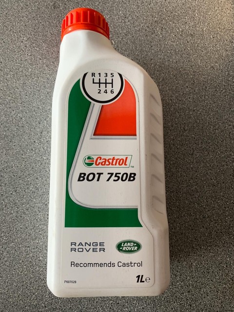 Castrol Land/rover Rover & Jaguar Bot750b Differential Oil 1 Litre ...