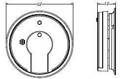 Kidde i12040 120V AC Wire-In Smoke Alarm with Battery Backup and Smart ...