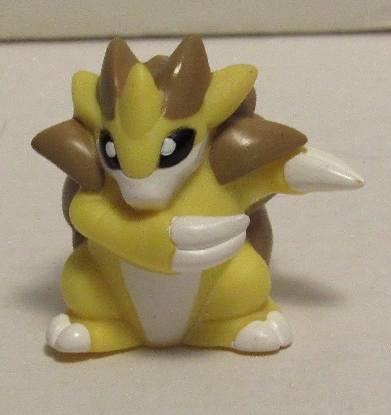 1997 Pokemon Finger Puppet Sandslash Figure Gotta Catch Them All ...