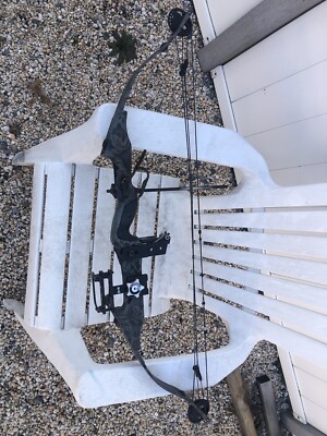 Bow Vintage Myles Keller Legend XRG Fast Flight Bow Pro Series 45-60 lb ...